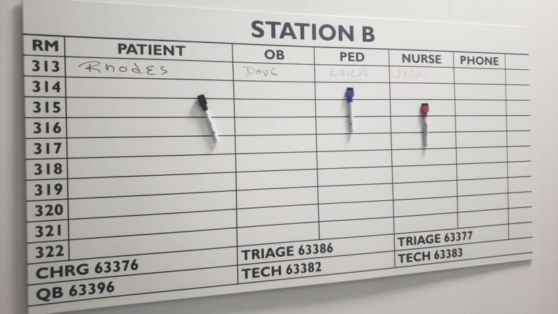 Healthcare Communication Solutions by Patient Care Boards